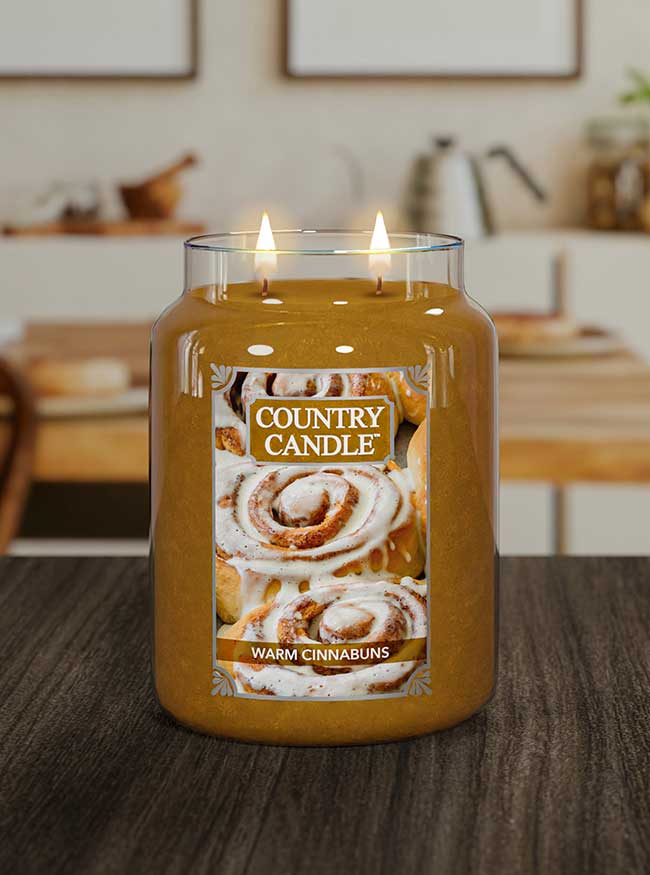 Warm Cinnabuns Large 2 wick