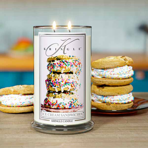 Buy Ice Cream Sandwiches 2-Wick Jar Candle | Kringle Candle