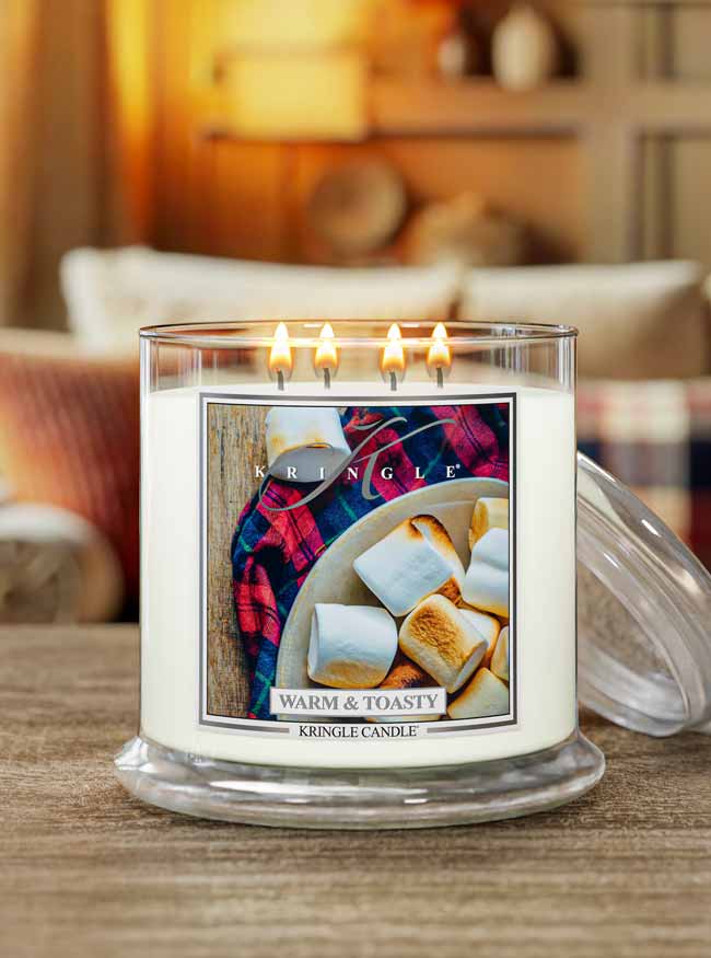 Warm & Toasty | XL 4-wick Jar (32oz) | Kringle Candle