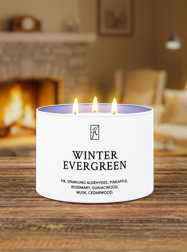 Buy Winter Evergreen 14oz LE 3-Wick Candle | Kringle Candle