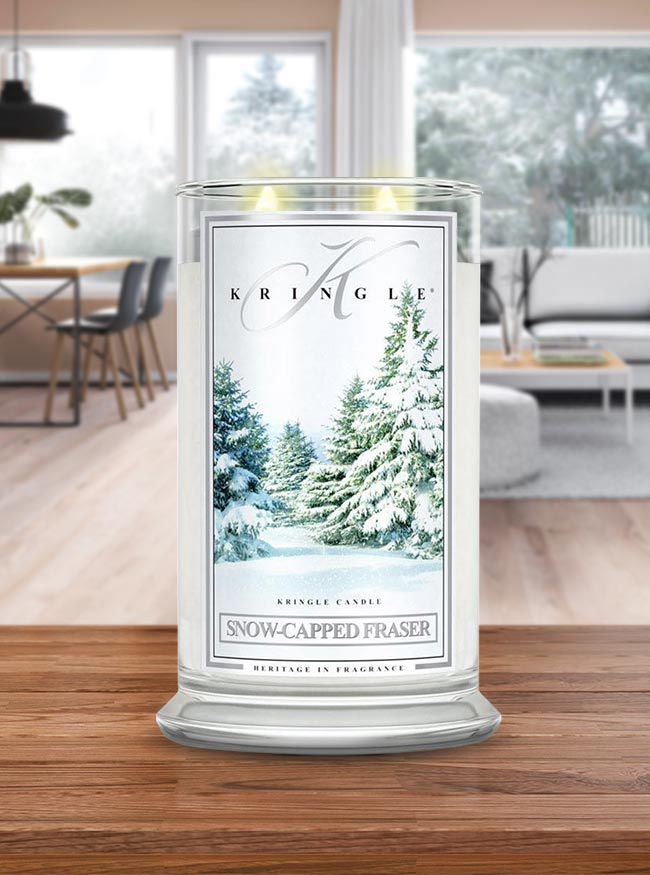 Snow Capped Fraser Large 2-wick