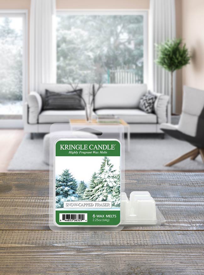 Buy Snow-Capped Fraser Wax Melt Online | Kringle Candle